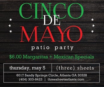 Cinco De Mayo Party at Three Sheets: Thursday, May 5th | Adventures in ...